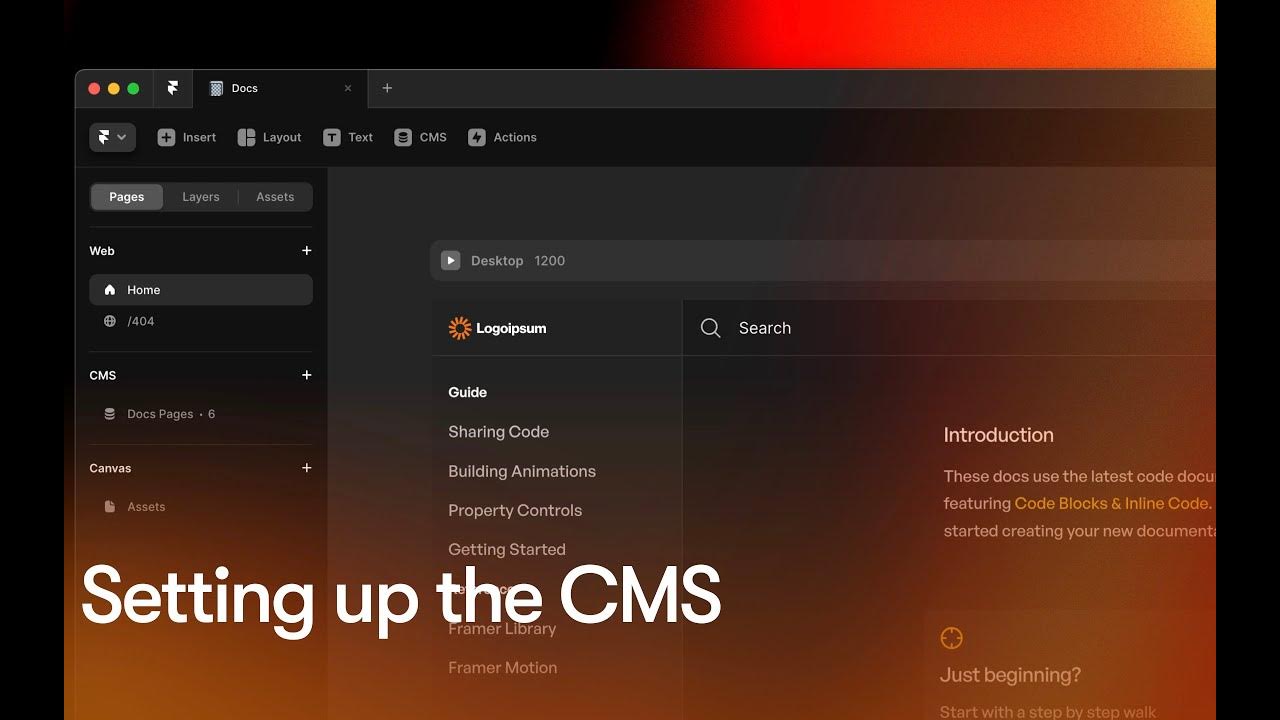 Documentation Build — Setting up our CMS - YouTube