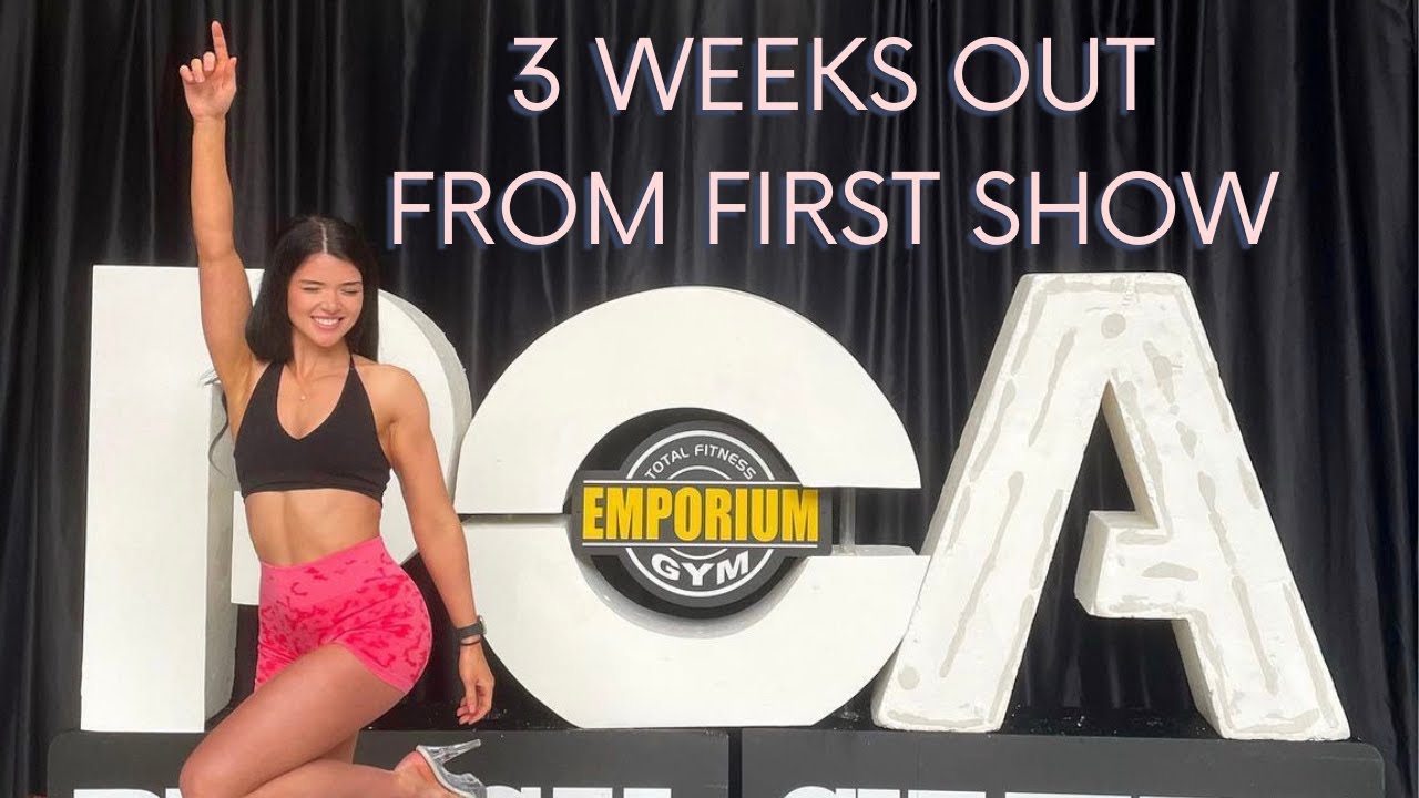 3 WEEKS OUT : PCA POSING WORKSHOP, CHEATING ON MY DIET, TRAINING LEGS - YouTube