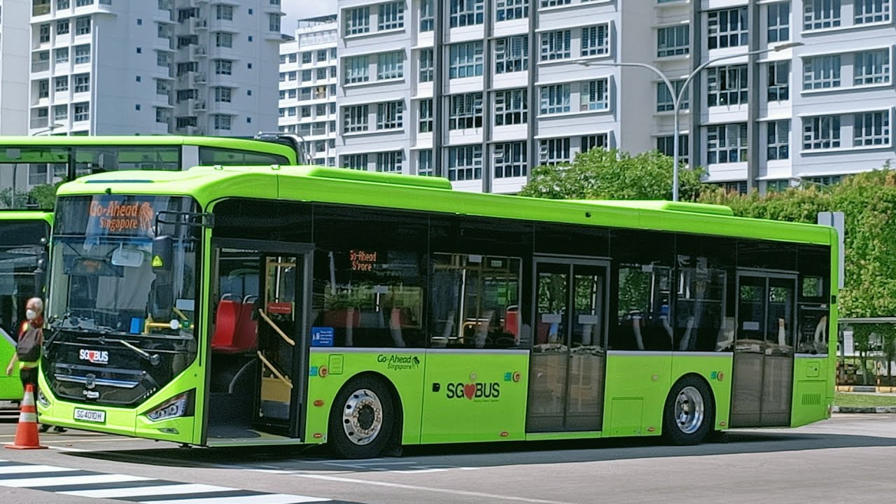 SG4010H departing from Punggol Temp Int - YouTube