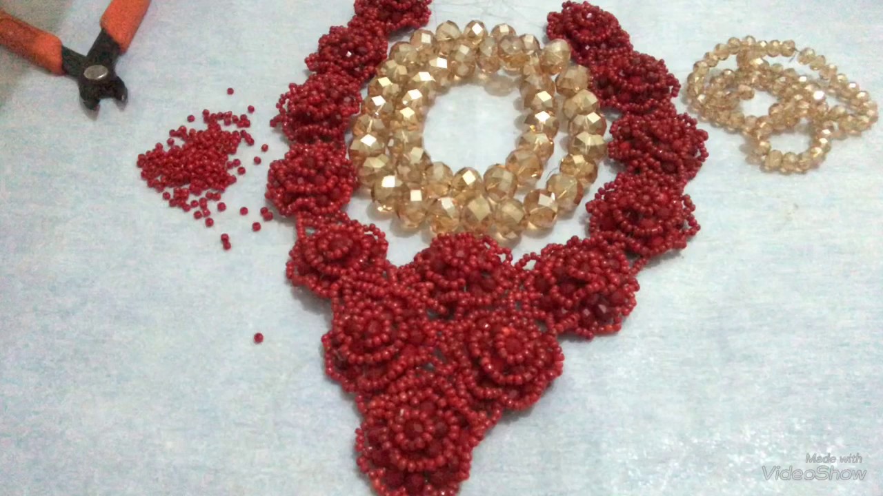 Bead tutorial (requested) / diy beaded necklace tutorial/ how to make ...