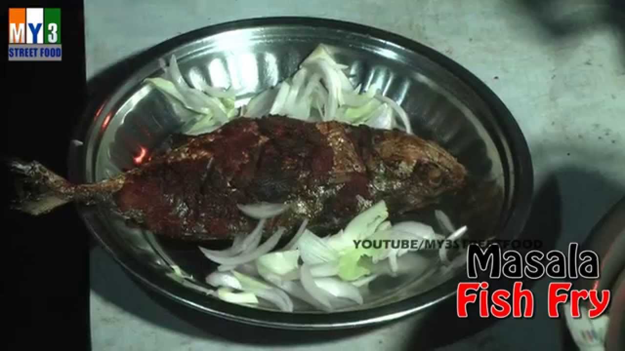 MASALA FISH FRY - Kolhapuri Street food - World Street food street food ...