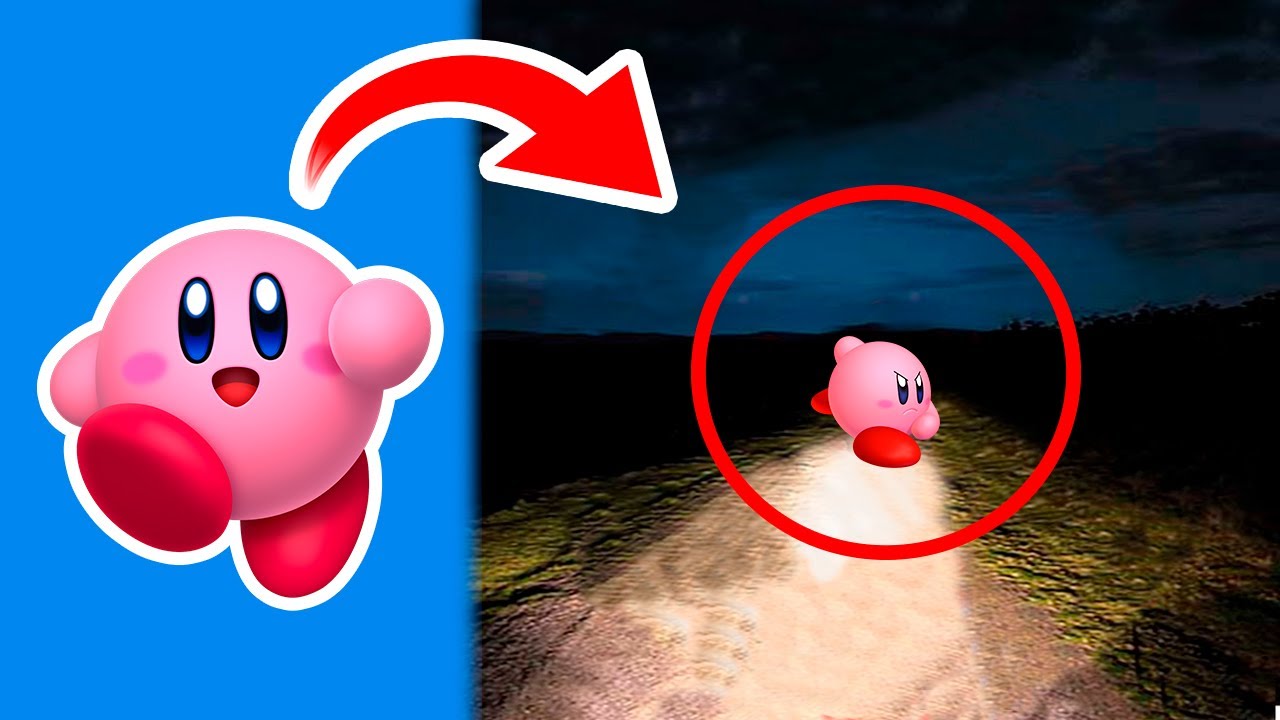 6 KIRBY Captados En CÁMARA Y Vistos En La VIDA REAL - YouTube