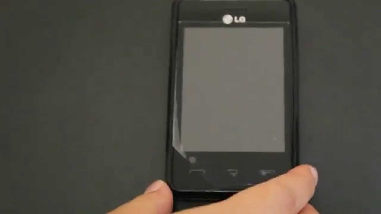 Tracfone LG 840G - Case and Screen Protector Review - YouTube