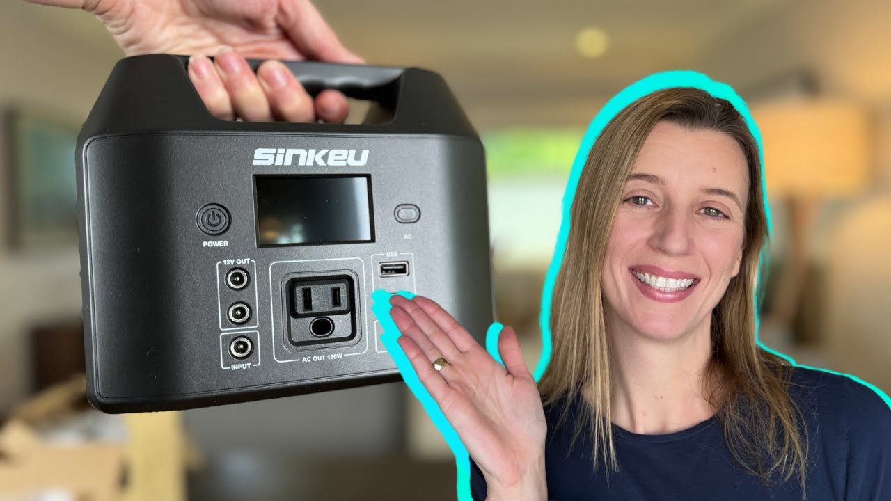 Unboxing The SinKeu E150 Portable Power Station - Ultimate Camping Gear ...