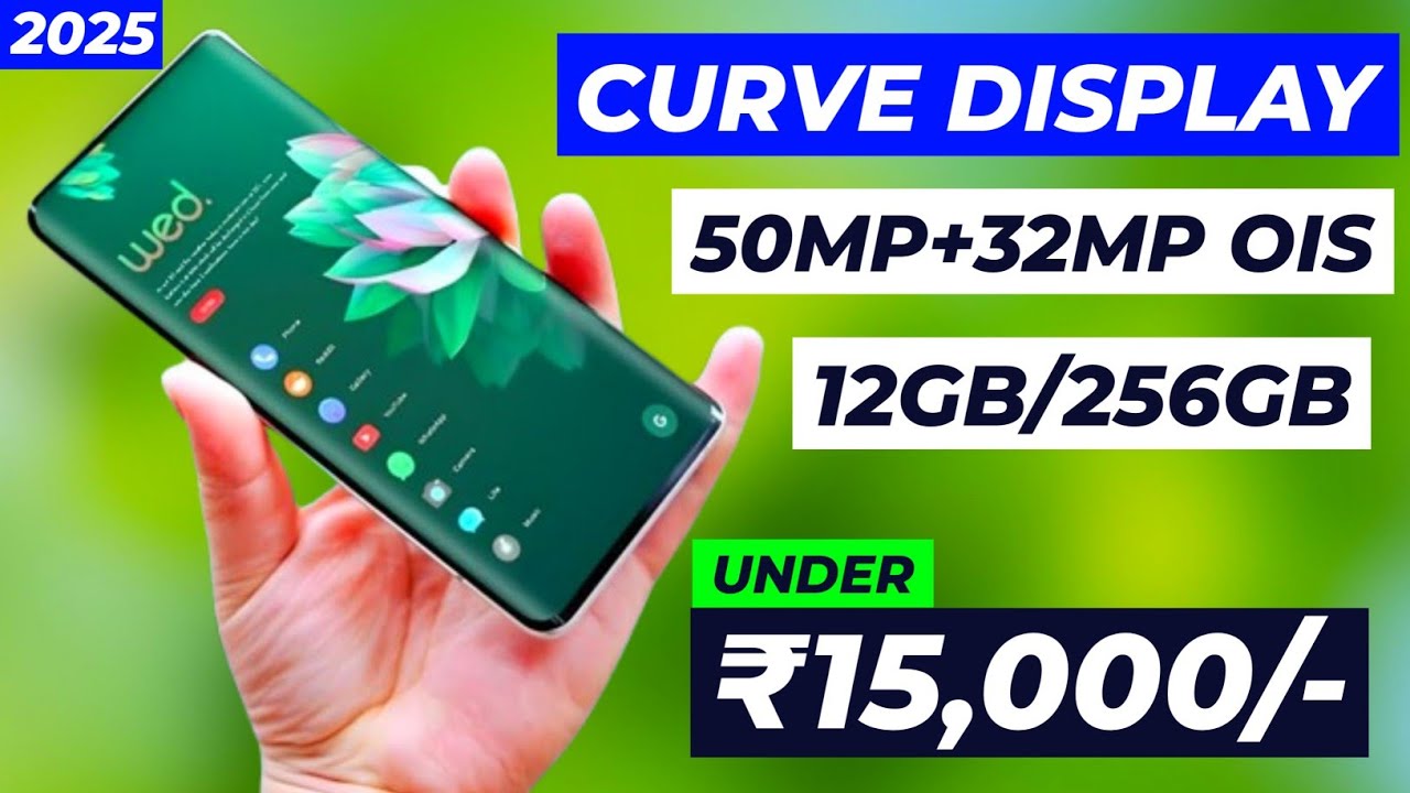 Top 3 Best Curved Display Phones Under 15000 In 2025 | 144Hz | Curved ...