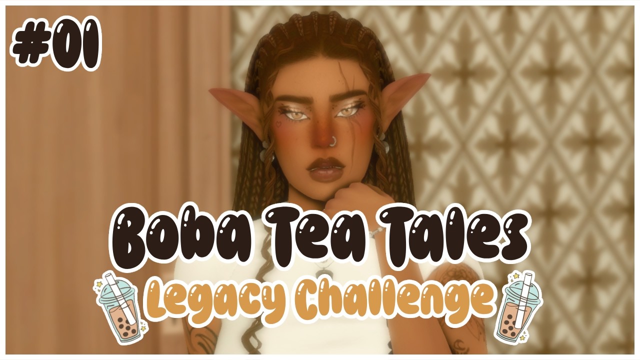 O1 Brown Sugar Boba Tea Tales Legacy Challenge - YouTube