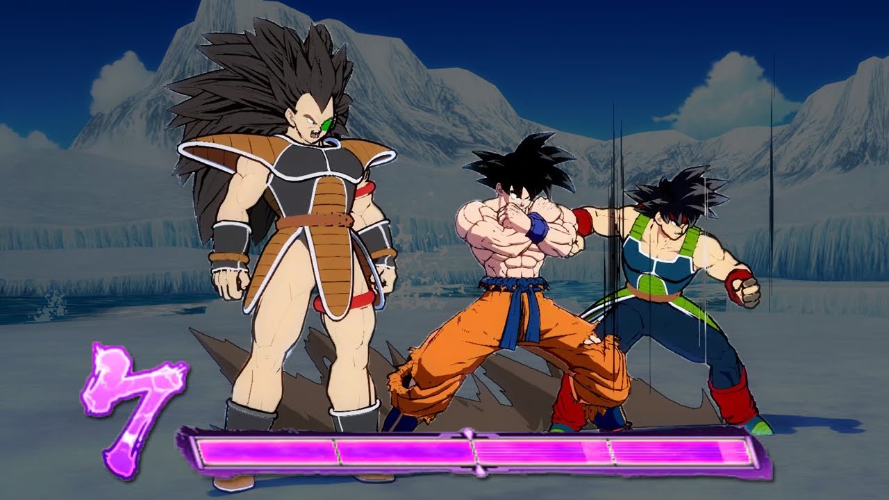 Raditz Uses the Power of the Family... ToD DBFZ - YouTube