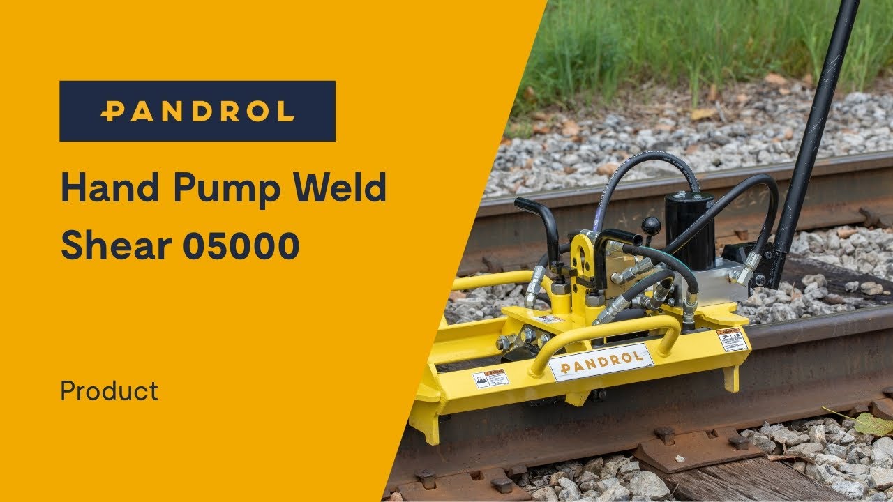 Pandrol Hand Pump Weld Shear 05000 - YouTube