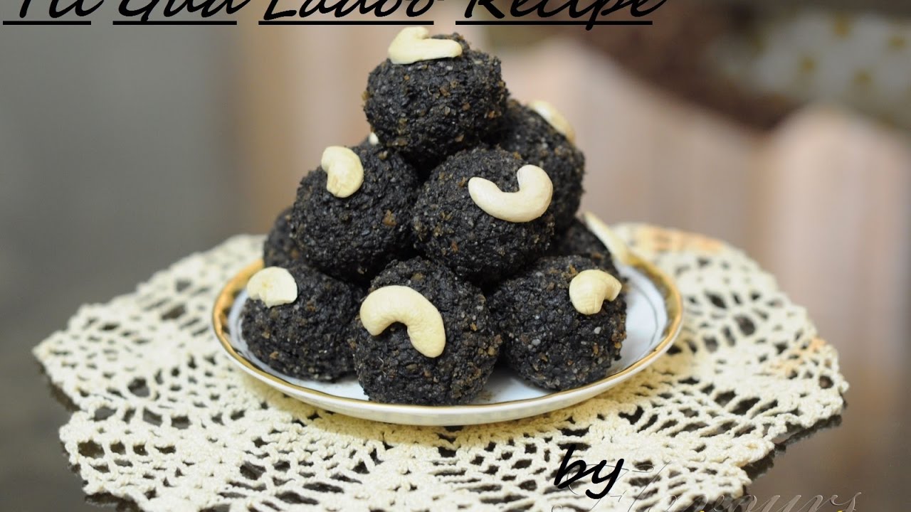 Til Gur Ladoo Recipe-by Lalita - YouTube