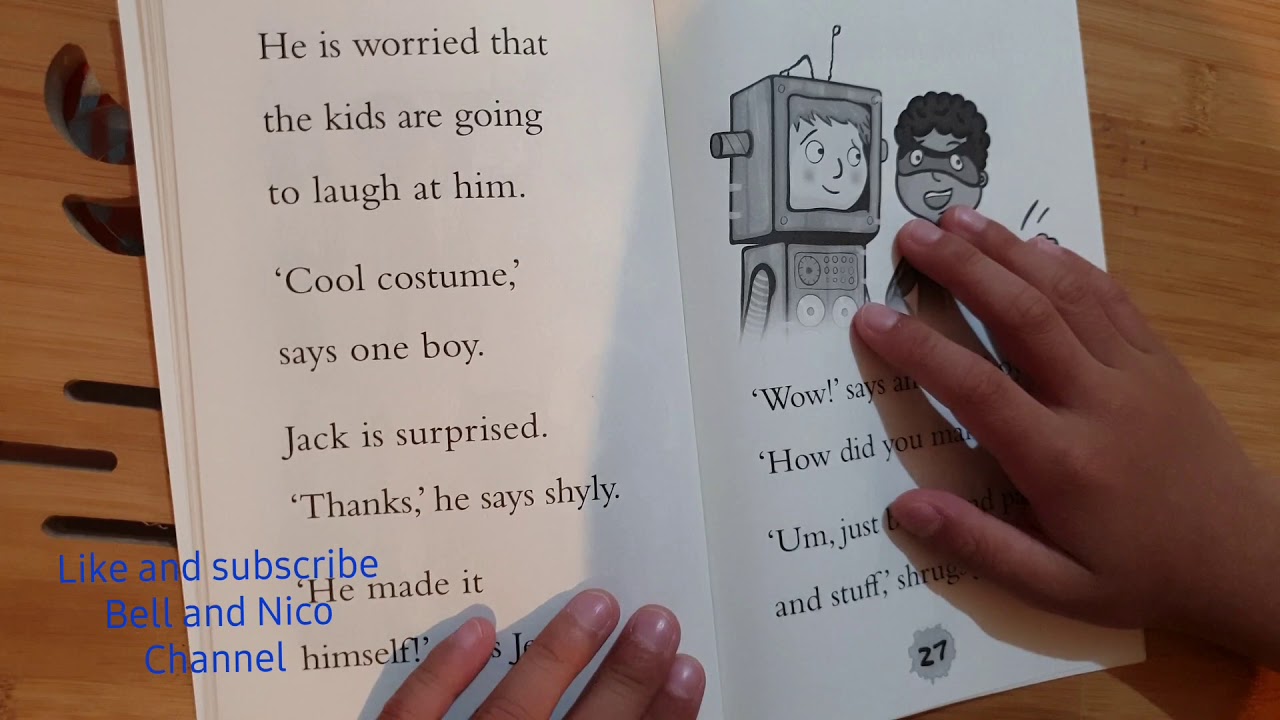 Usborne book: "Hey Jack! The Robot Blues" - YouTube