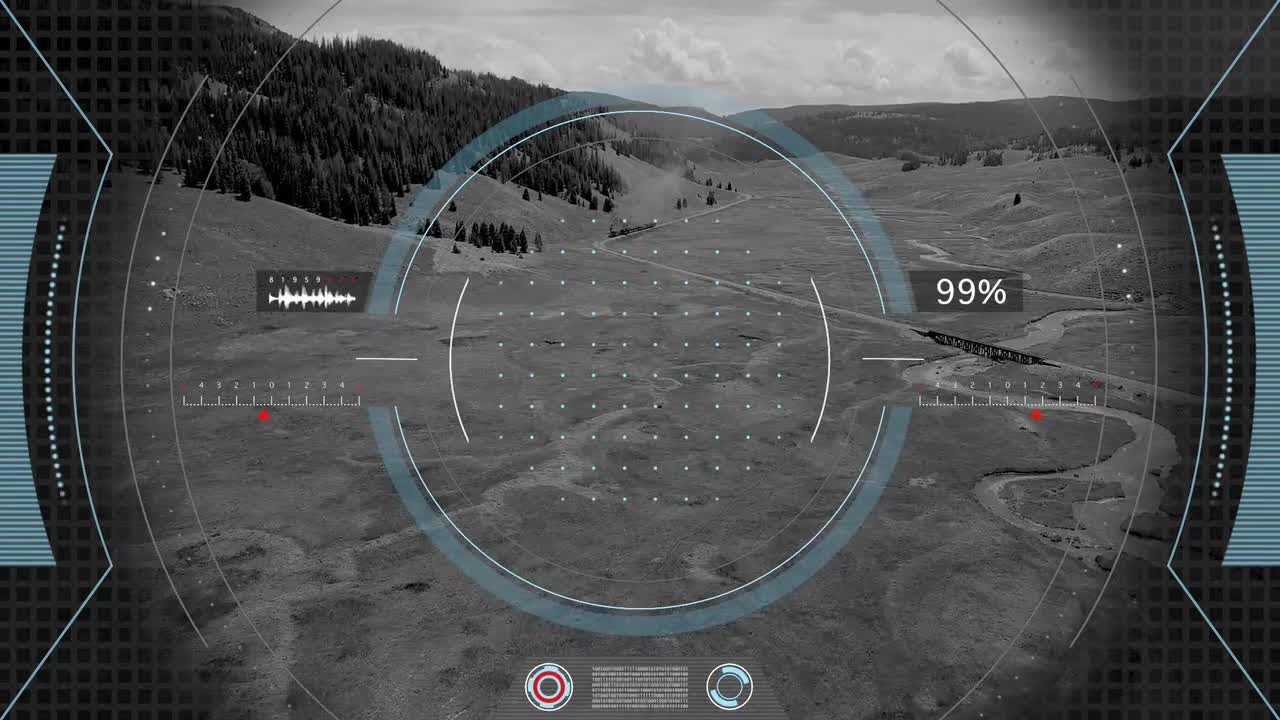 Futuristic Interface Recording Screen Motion Graphics - YouTube