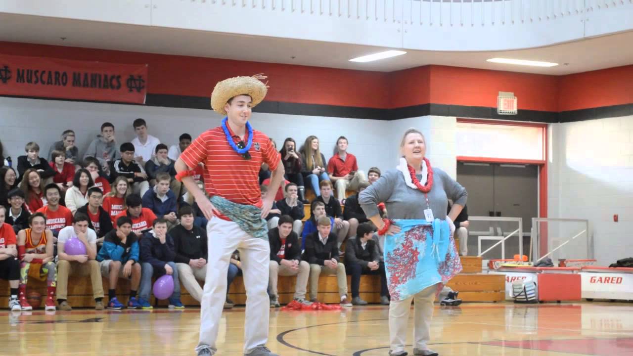 Winter Pep Rally: Teacher-Student Extravaganza - YouTube
