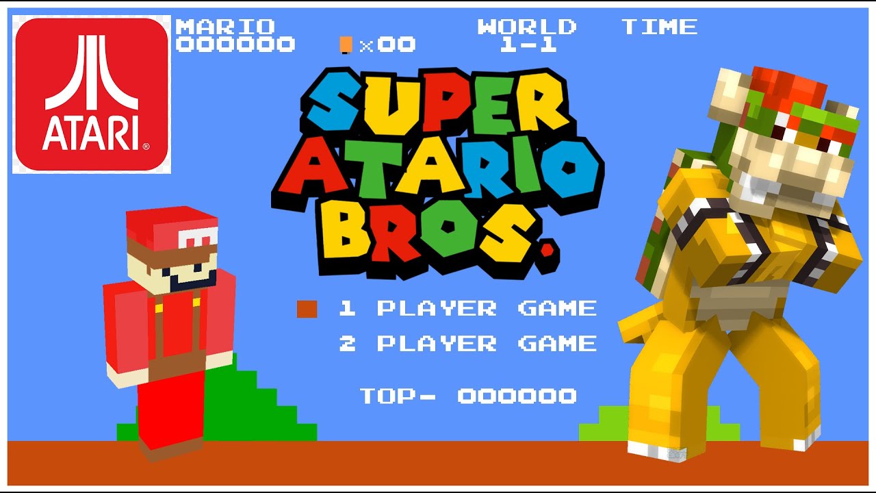 Super Atario Bros. | Super Mario Bros. for Atari 2600 - YouTube