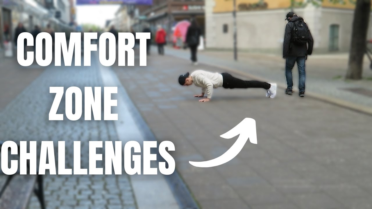 3 EASY Comfort Zone Challenges Anyone Can Do - YouTube