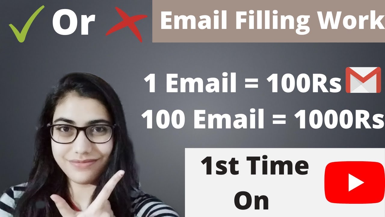 Email Filling Work | Online Data Entry Job | Online Form Filling Job ...