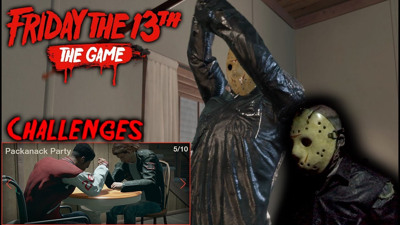 Friday the 13th the game - Gameplay 2.0 - Challenge 5 - Jason part 8 ...