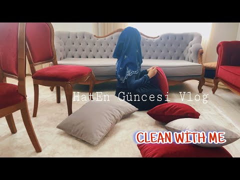 Keyifli sahur hazırlığı ☕️Yeni salon düzenim 🛋️Bayram temizliği🧼🧺