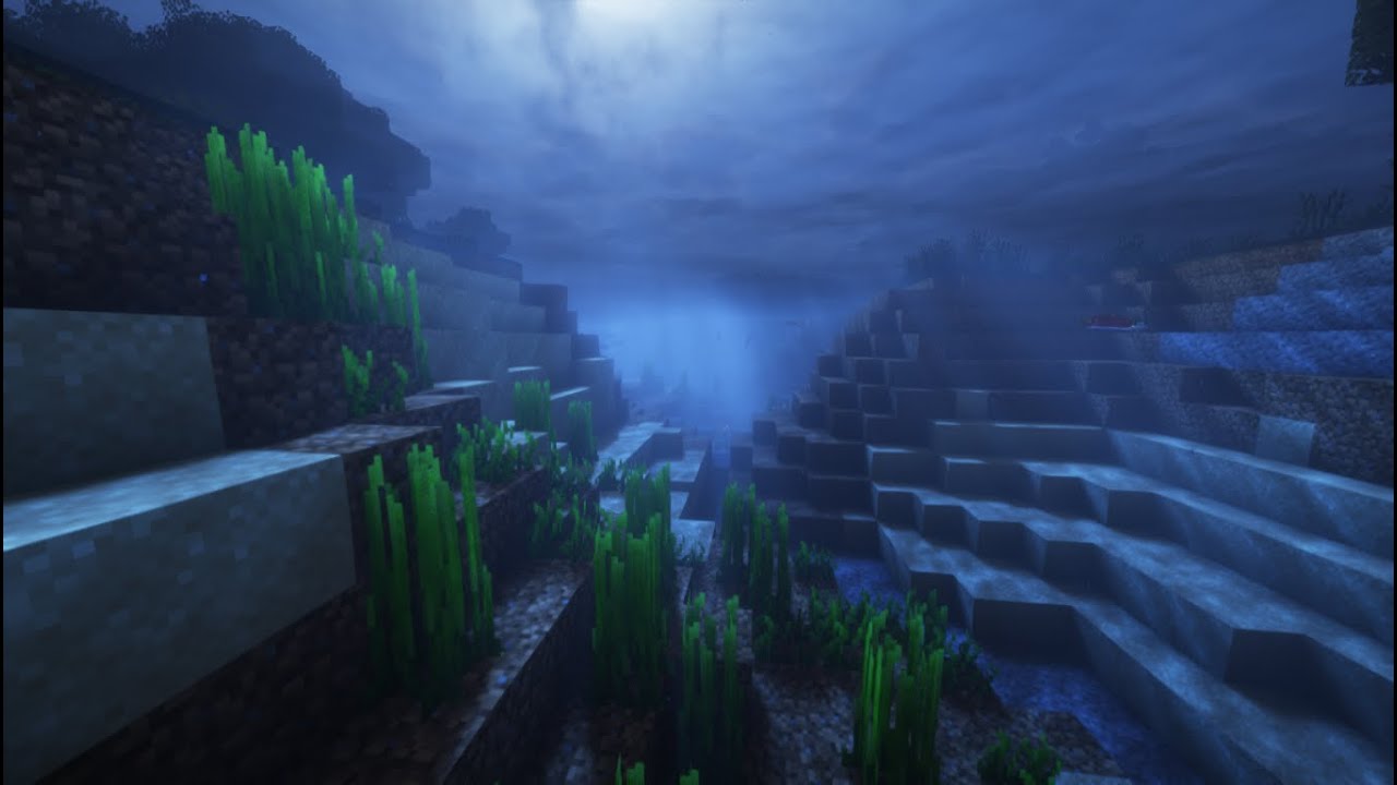 Minecraft From The Fog episode 1 - Beautiful Depths - YouTube