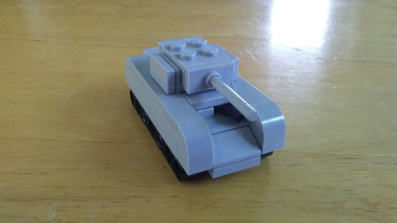 How to Build a Mini Lego Churchill I Tank - YouTube