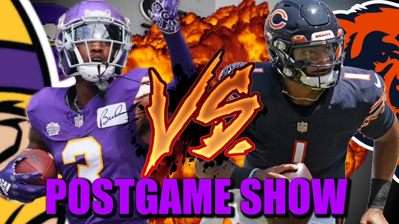 VIKINGS-BEARS POSTGAME SHOW: 10 TAKEAWAYS - YouTube