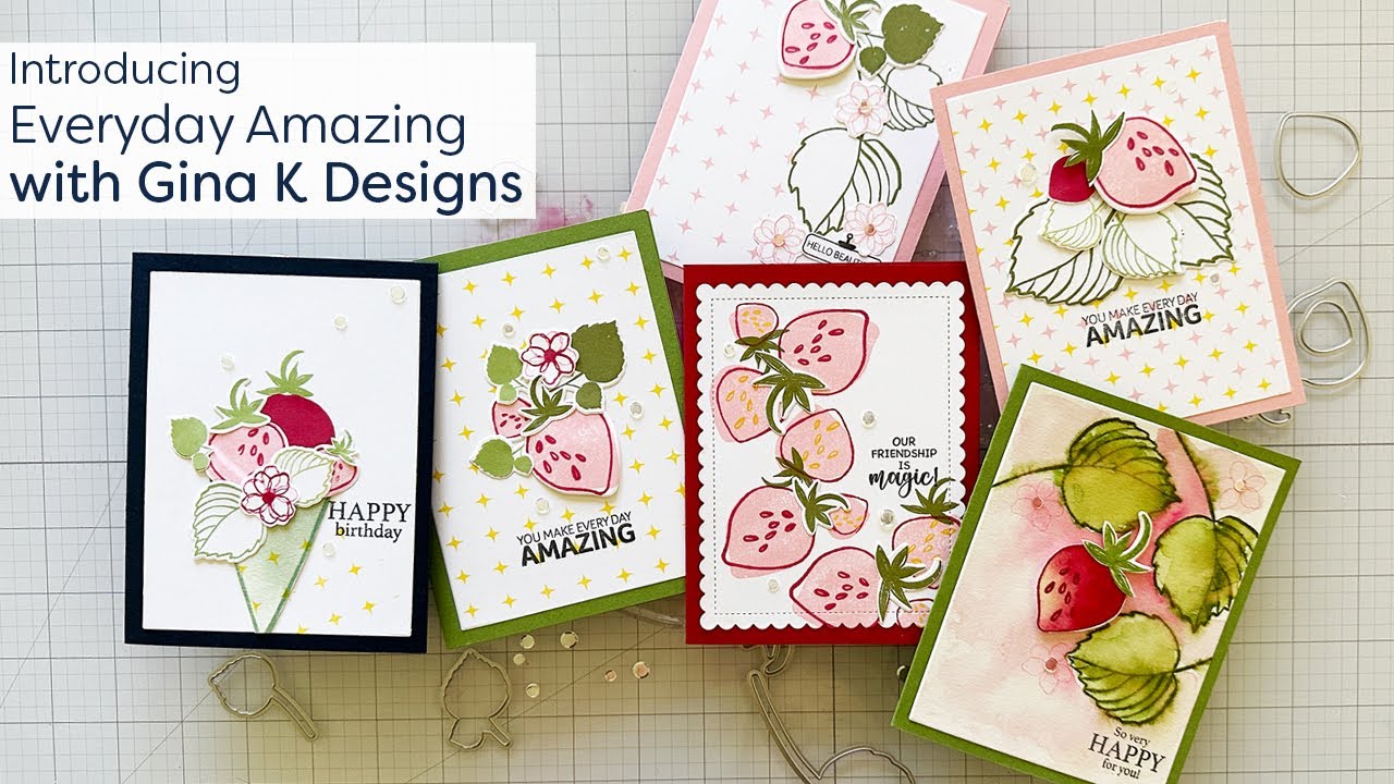 Introducing Everyday Amazing with Gina K Designs - YouTube