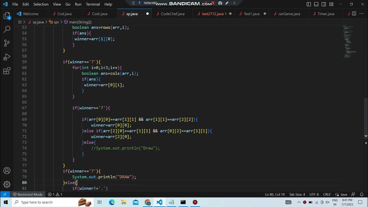 B. Rudolph and Tic-Tac-Toe | Codeforces Round 883 (Div. 3) | Solution Code In Comment. - YouTube