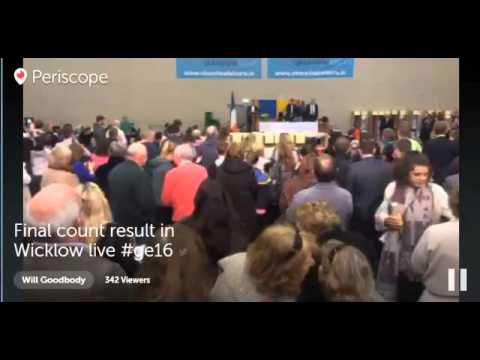 Wicklow General Election 2016 Results - YouTube