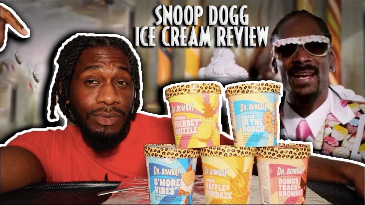 NEW SNOOP DOGG ICE CREAM REVIEW - YouTube