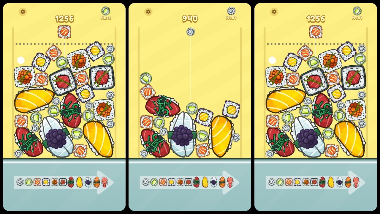 Giant Sushi: Merge Master Game Android Gameplay - YouTube