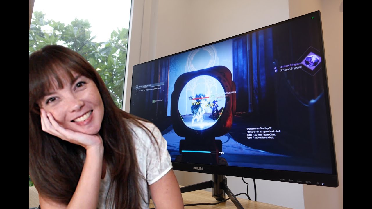 The Philips 27 inch 144hz monitor - YouTube