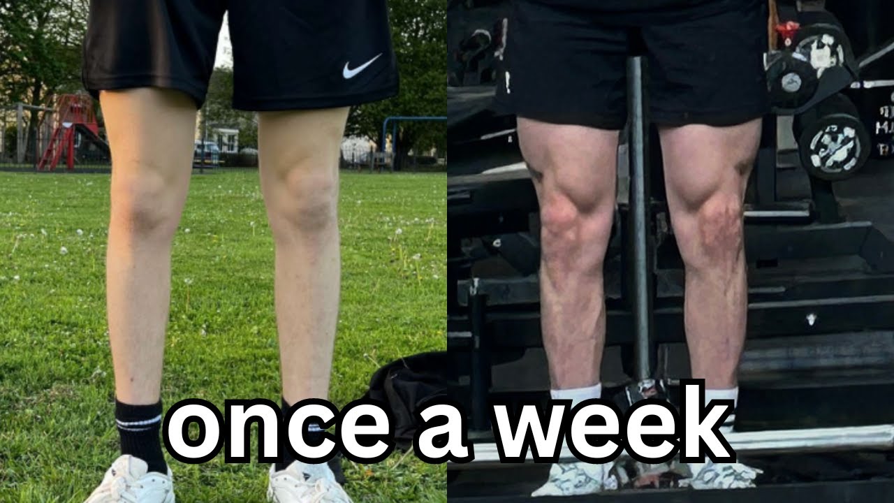 The Leg Workout That Blew Up My Legs (training once a week) - YouTube