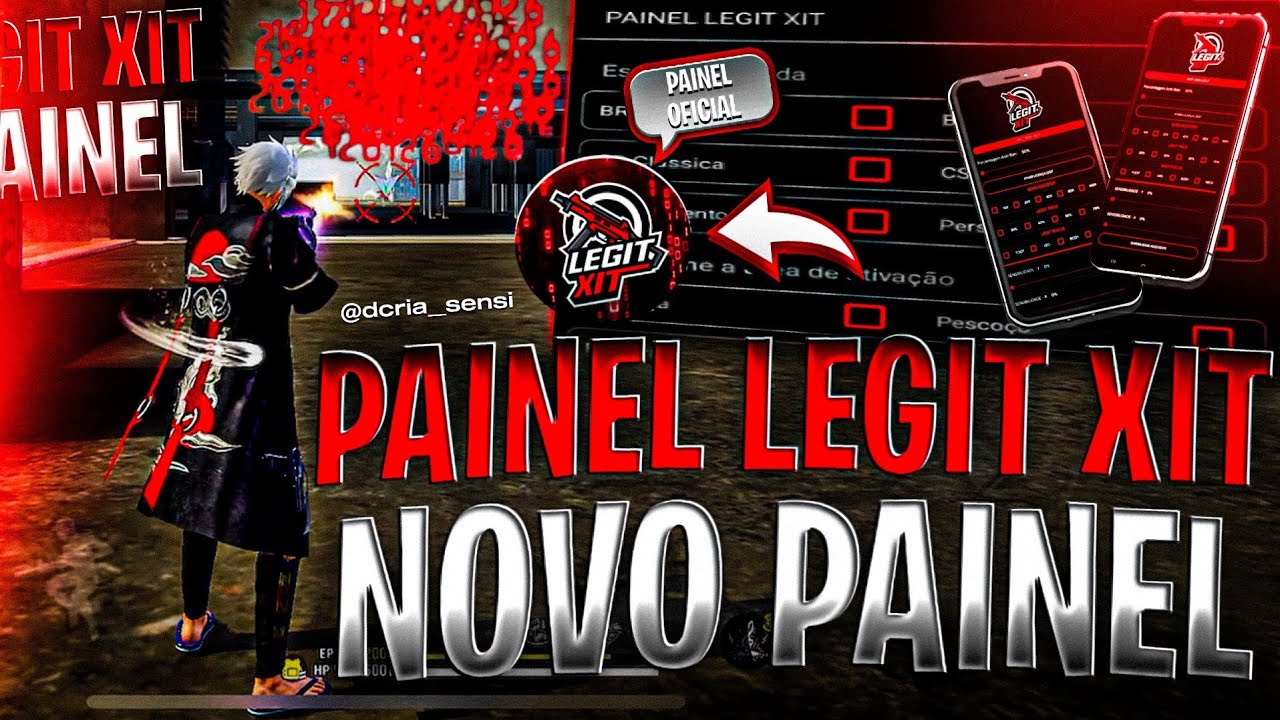 Saiu! 🤯⚙️ PAINEL Legit Xit HEADTRICK para ANDROID Tudo FULL VERMELHO 99 ...