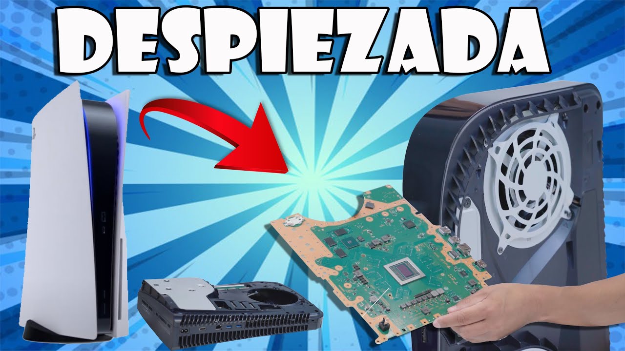 Así se DESMONTA una PlayStation 5 - Reacción Video OFICIAL PLAYSTATION ...