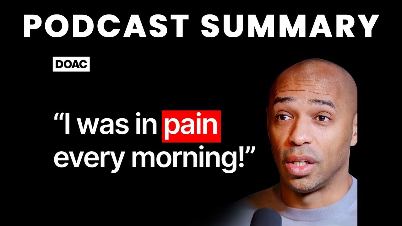 Thierry Henry: I Was Depressed, Crying & Dealing With Trauma! | The ...