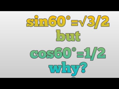 to show that sin60°=√3/2,cos60°=1/2..etc,has unique value|the easy way to find that why sin60°=√ ...