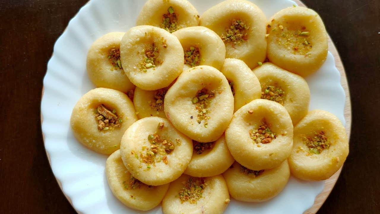 Kesar Peda Recipe Instant Peda Recipe Milk Powder Peda In 10