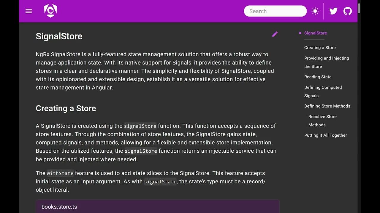 Angular Signal based store NgRx - YouTube
