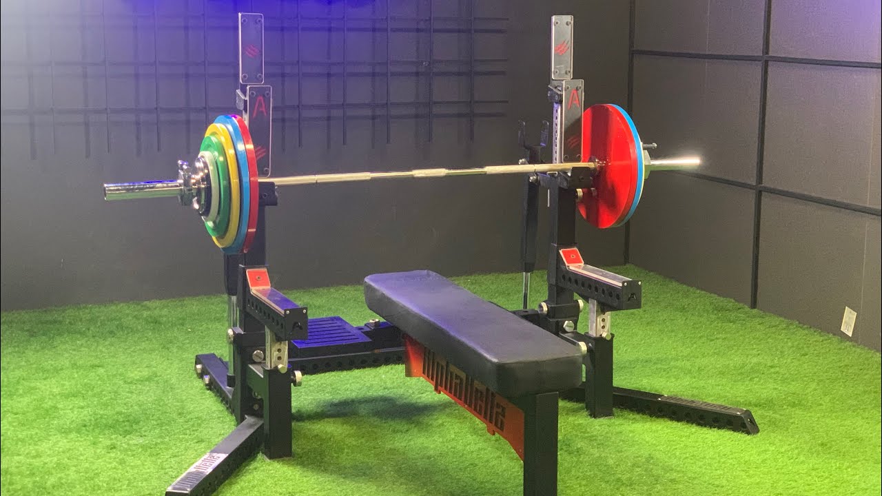 Combo Rack | Powerlifting Competition Rack (Alphabellz) - YouTube