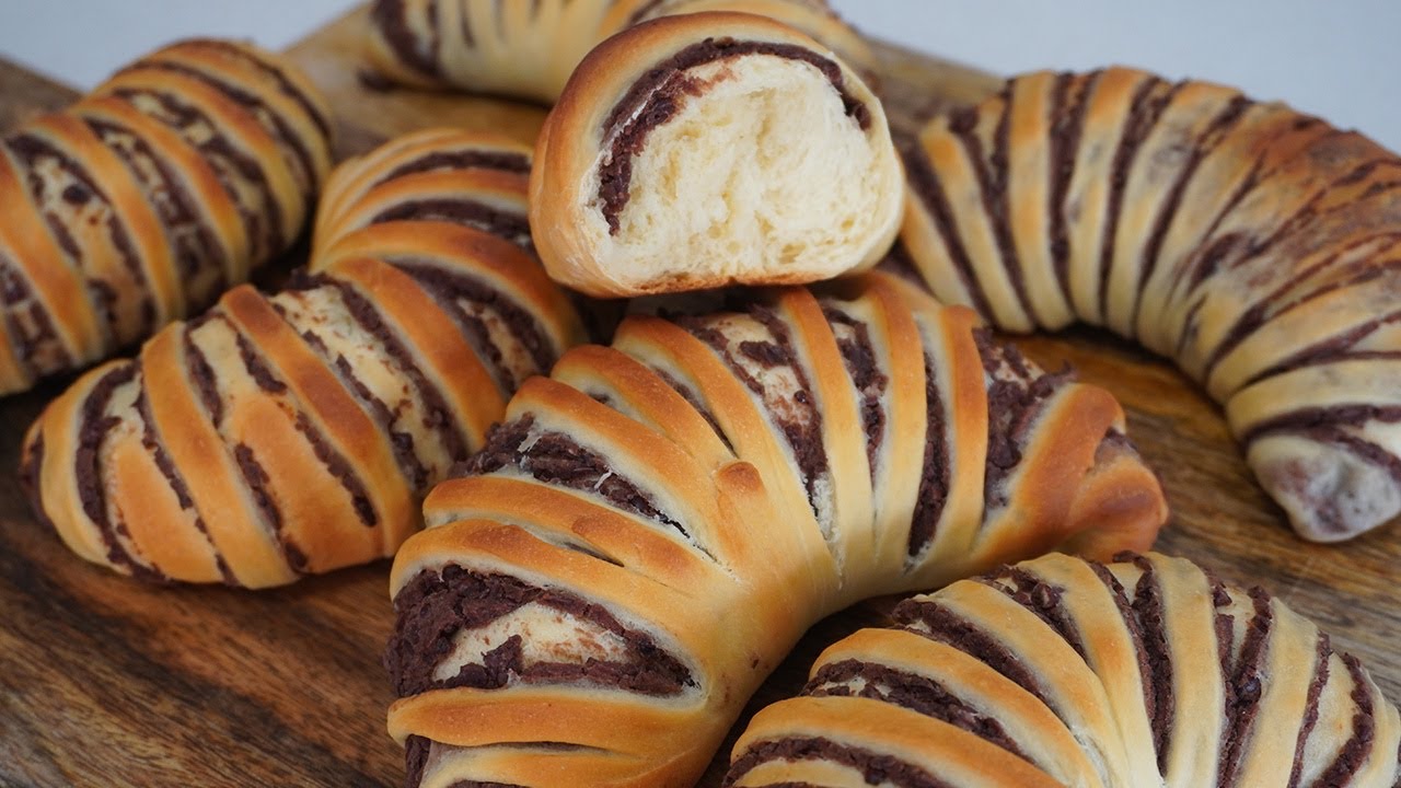 Soft Fluffy Easy Red Bean Bread Recipe - YouTube