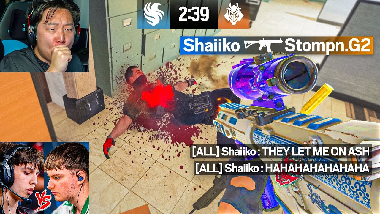 Shaiiko Insta Locks ASH EVERY ROUND vs Stompn - G2 vs Falcons - EML ...