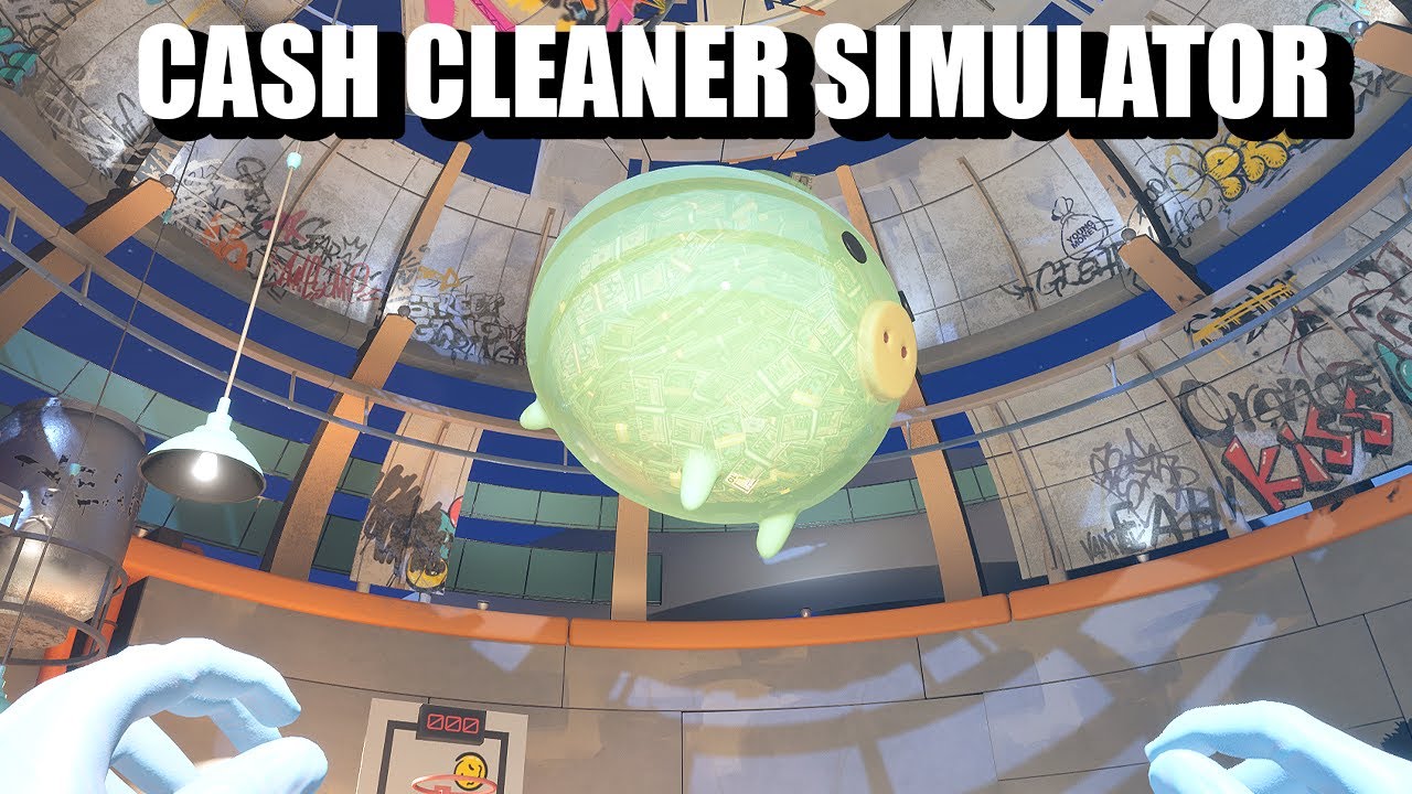 I cleaned the money for Squid games?? Cash Cleaner Simulator demo ...