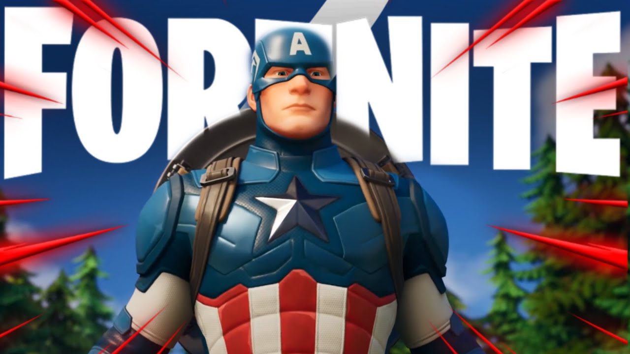 Captain America arrives in Fortnite | HD - YouTube