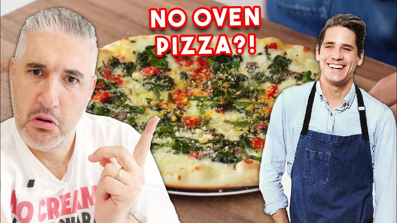 Italian Chef Reacts to Brian Lagerstrom's NO OVEN PIZZA | Honest Review ...