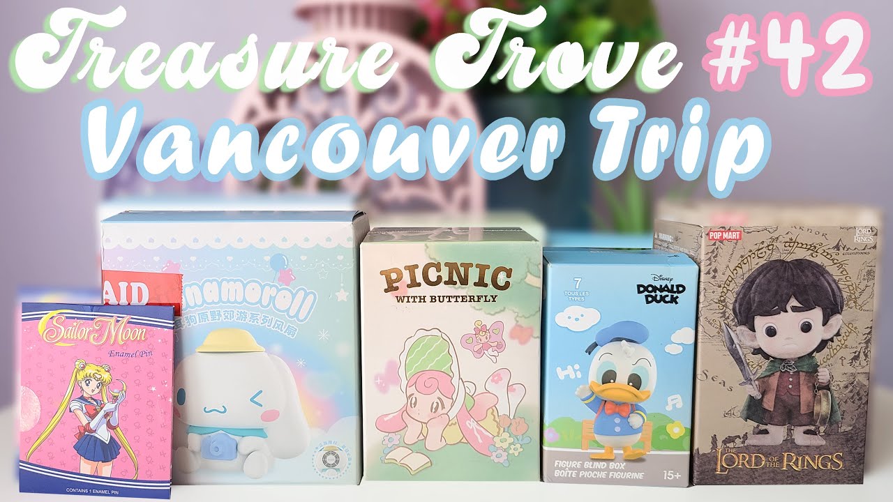 Treasure Trove #42 Vancouver Blind Box Unboxing (Popmart, Finding ...