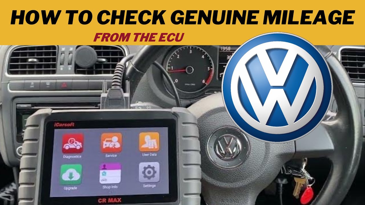 Check VW Genuine Mileage from ECU (works on most VW from 2013 onwards ...