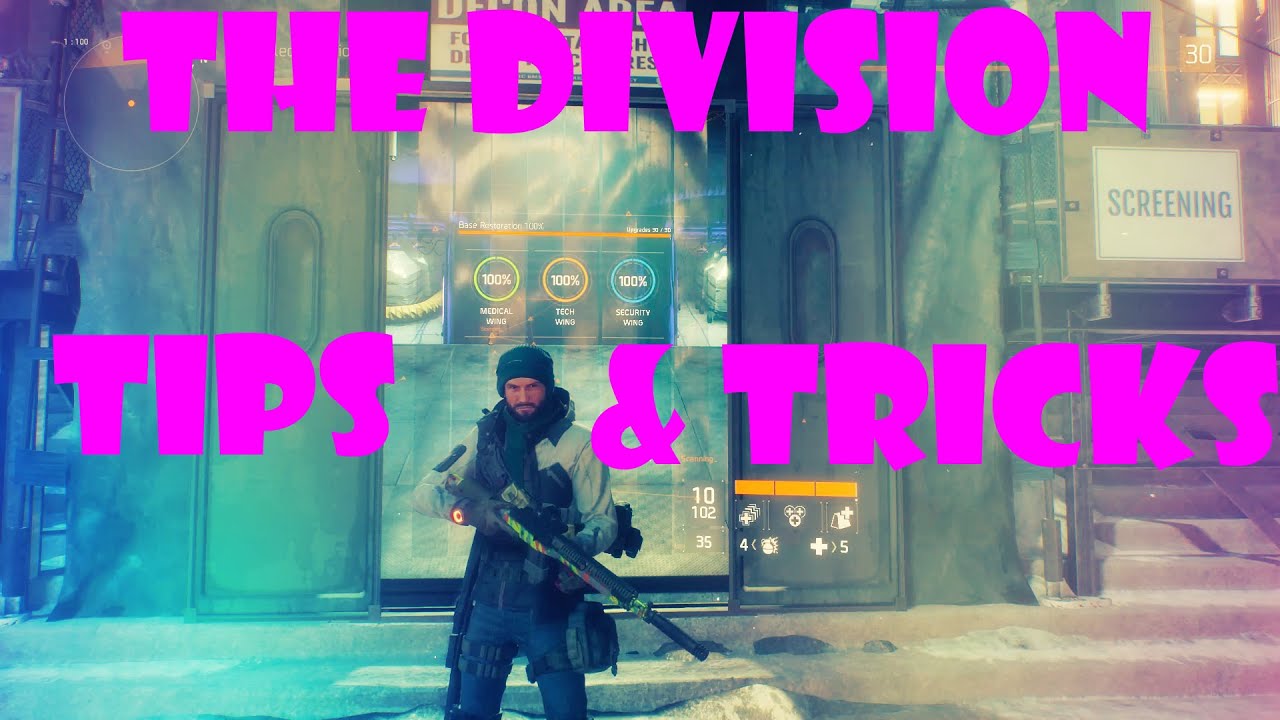 The Division - Tips and Tricks - YouTube