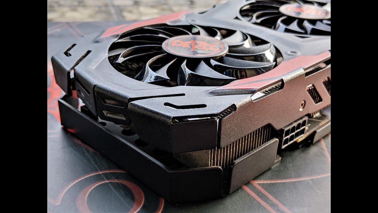 Test RX 570 (Powercolor) - YouTube