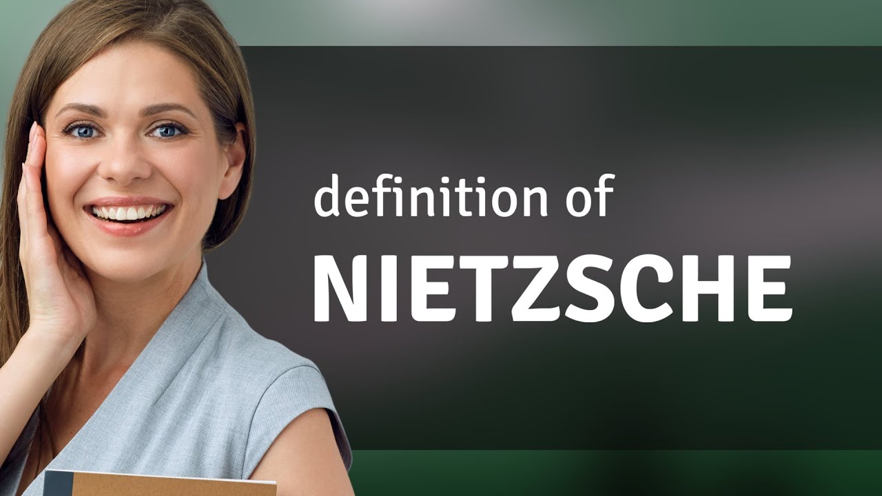 Nietzsche — what is NIETZSCHE meaning - YouTube