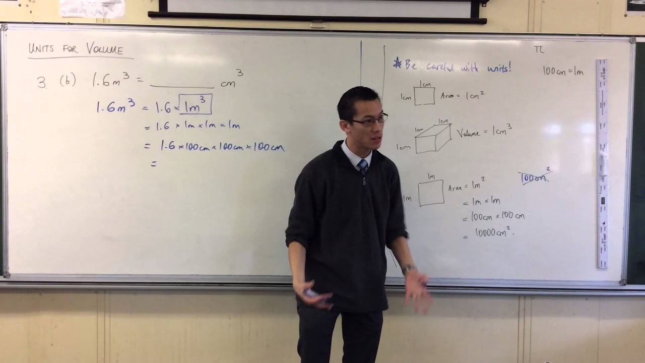 Converting between metric units (2 of 3: example question) - YouTube