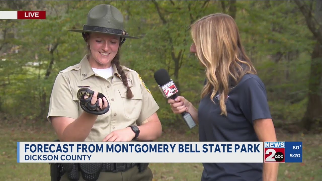 Danielle Breezy gives the forecast from Montgomery Bell State Park ...